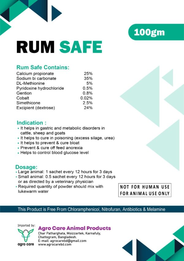 Rum Safe (100gm) - Agro Care